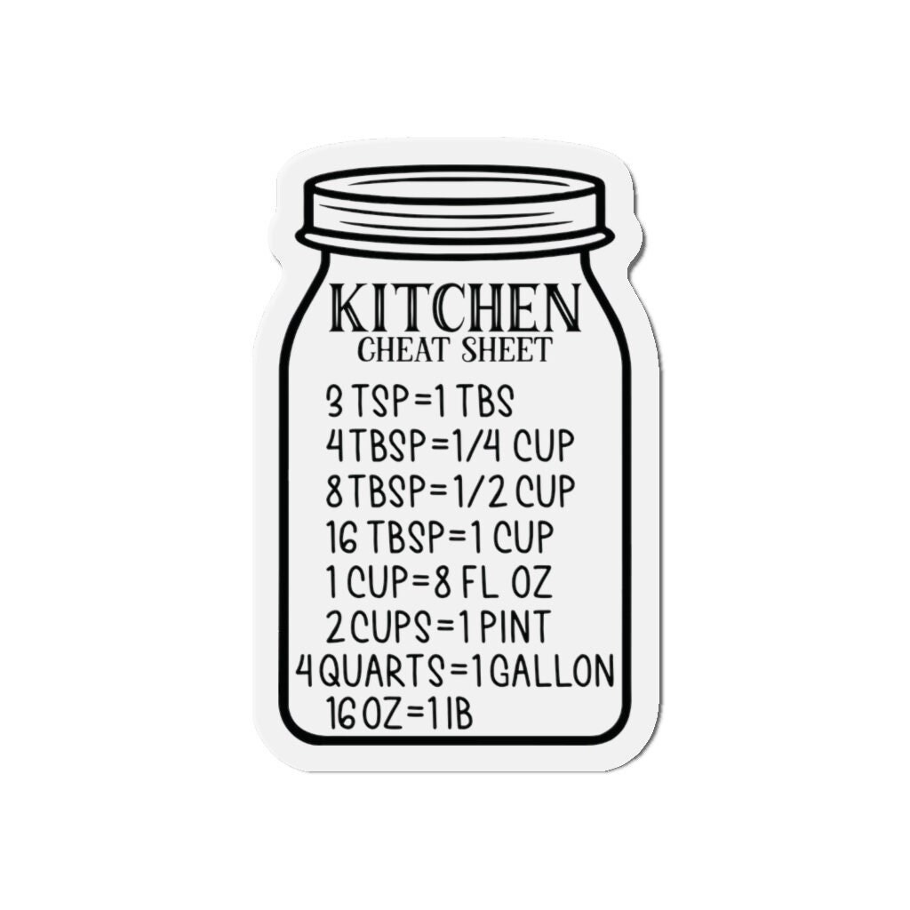 Kitchen Measurement Conversion Chart M Refrigerator Magnet Measure kitchen-measurement-conversion-chart-m-refrigerator-magnet-measure