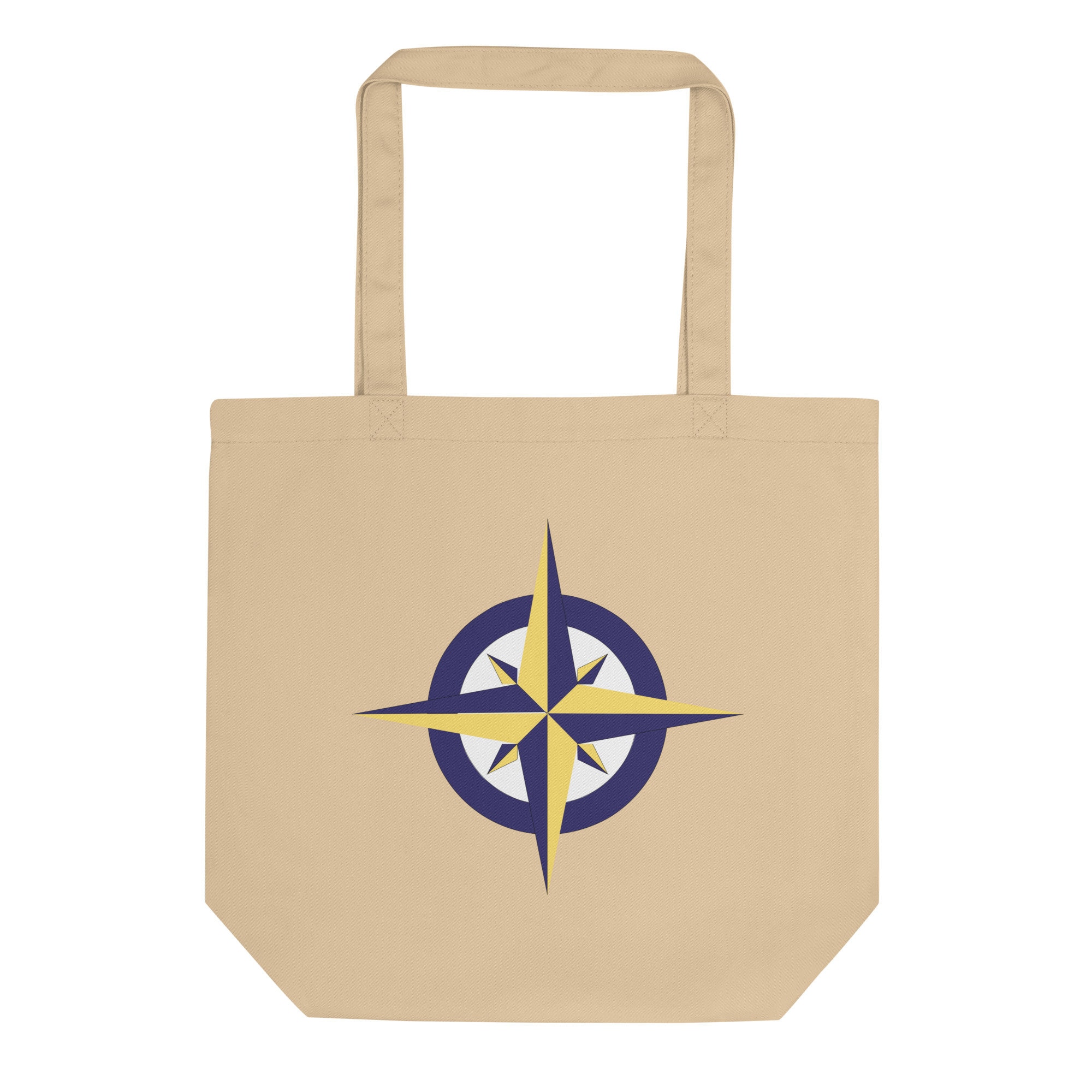 Nautical Compass Eco Tote Bag, Boat Tote, Gift for Boater, Gift for ...