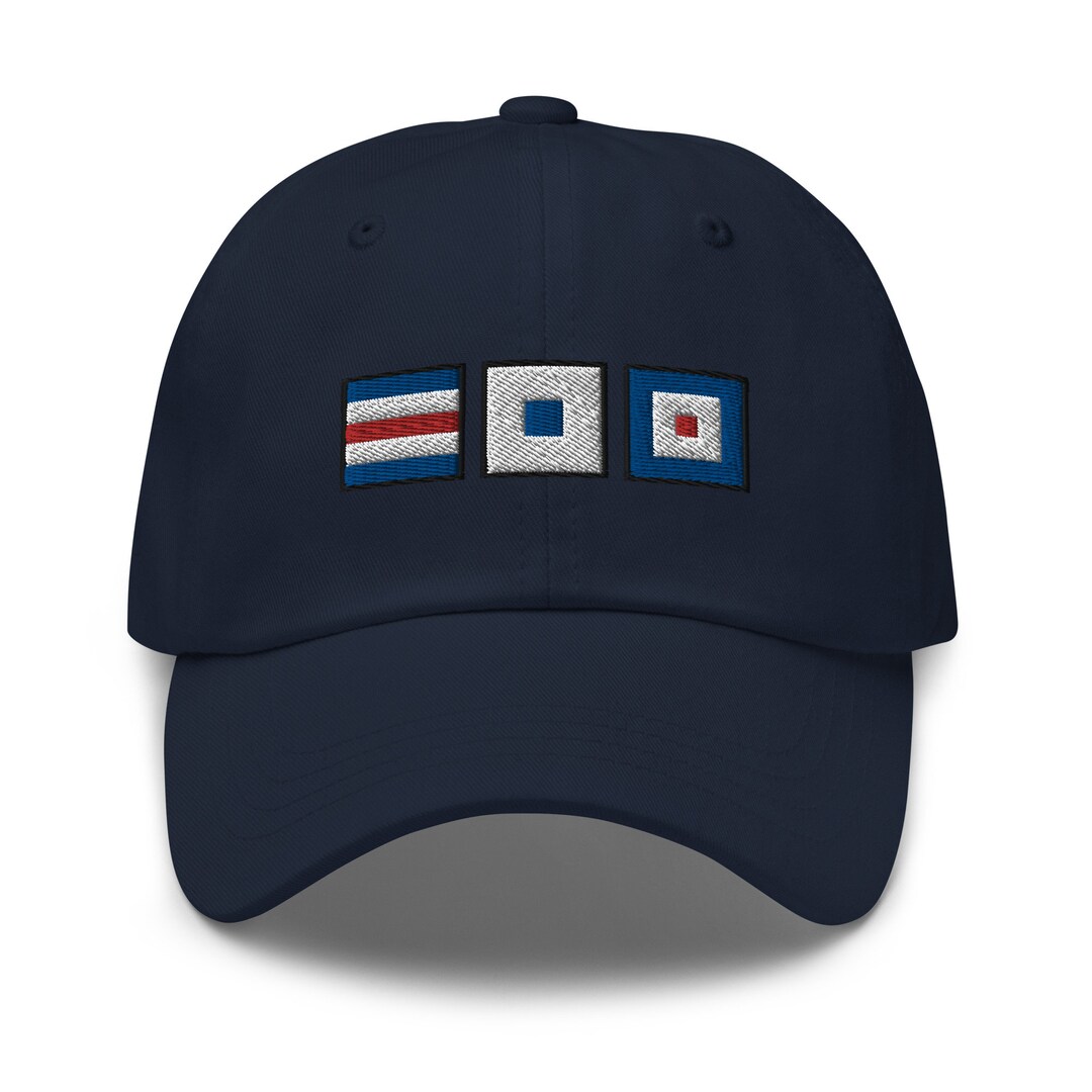 CSW Spelled Out With Nautical Flags Dad Hat - Etsy