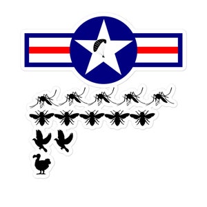 Funny Kill Count Stickers Aircraft - Etsy