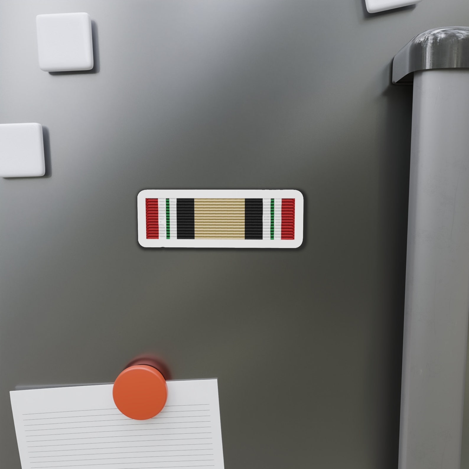 Iraq Service Ribbon Die-cut Refrigerator Magnets, Military Service ...