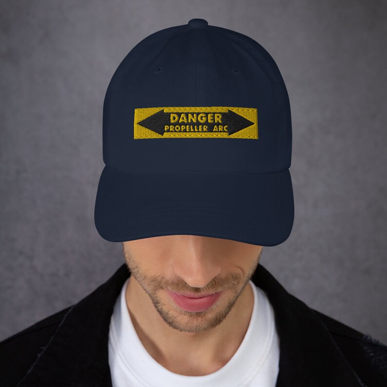 Danger Propeller Arc Dad Hat, Pilot Hat, Paramotor Hat, Ultralight ...