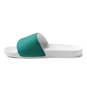 Women's Teal Slides - Etsy