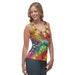 Colorful Abstract Art All Over Print Tank Top Floral Print - Etsy