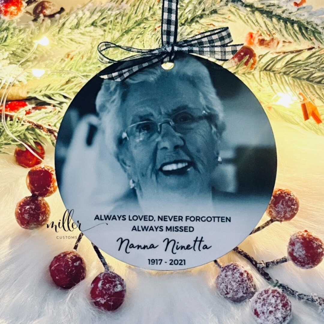 Memorial Ornament | in Loving Memory | in Memory of | Christmas ...