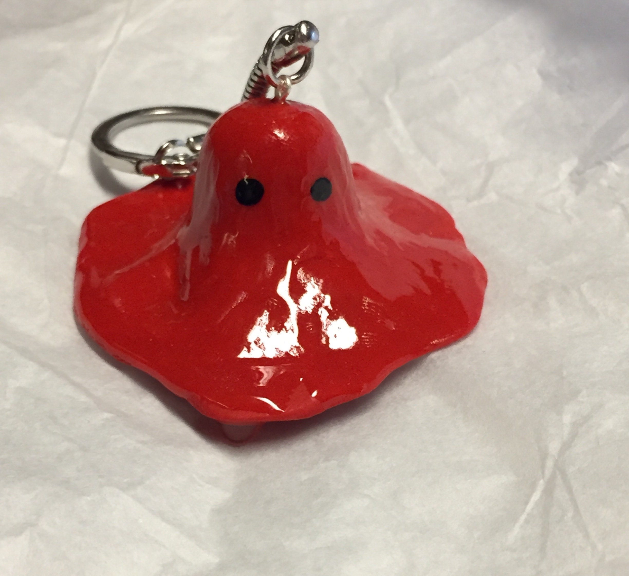 Slime Rancher Fire Slime Keychain - Etsy