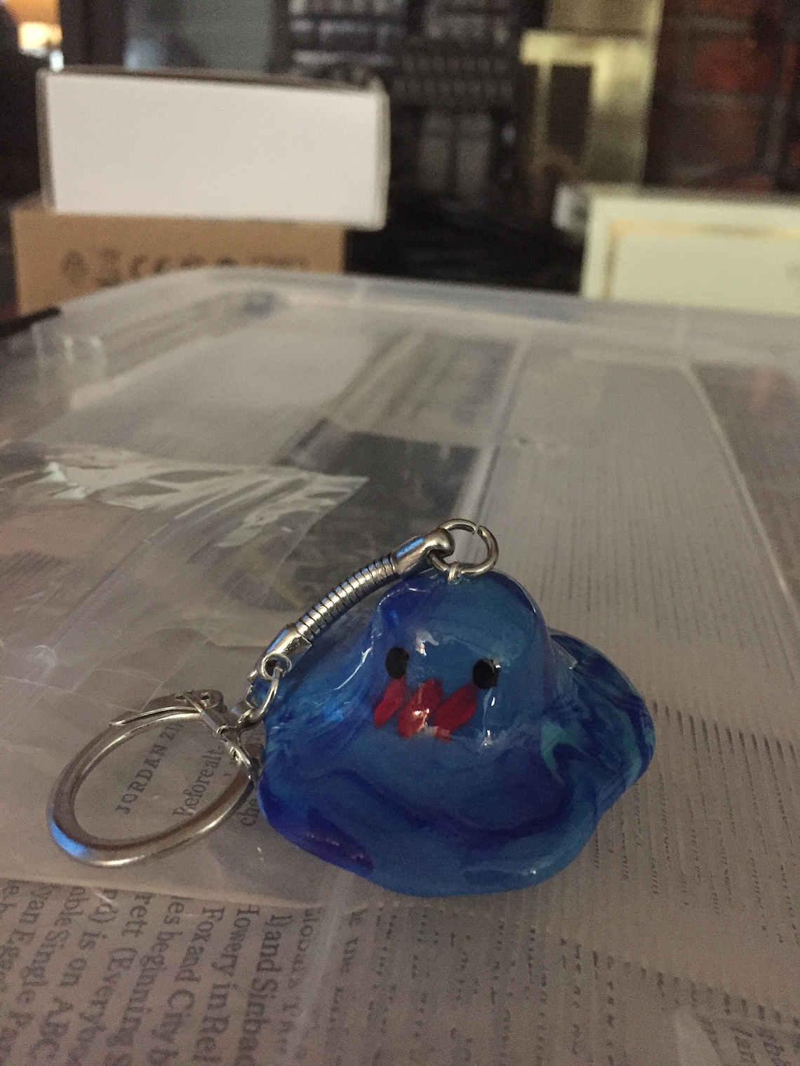 Slime Rancher Puddle Slime Keychain - Etsy