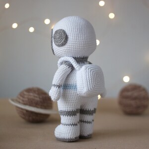 Astronaut Toy Space Birthday Gift for Boy. Crochet Astronaut With ...