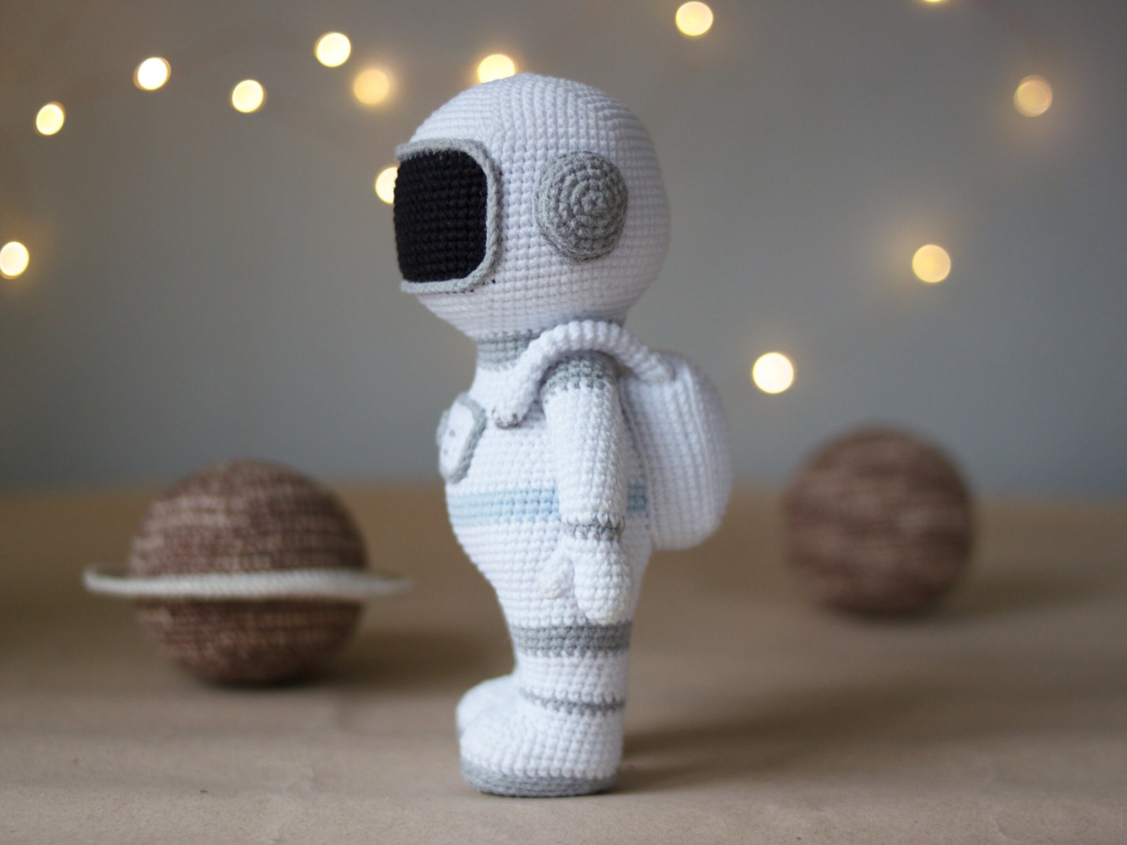 ASTRONAUT Crochet Pattern in English. Amigurumi Spaceman With the ...