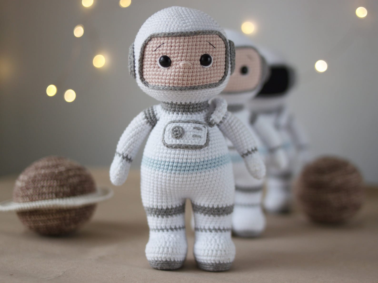 ASTRONAUT Crochet Pattern in English. Amigurumi Spaceman With the ...
