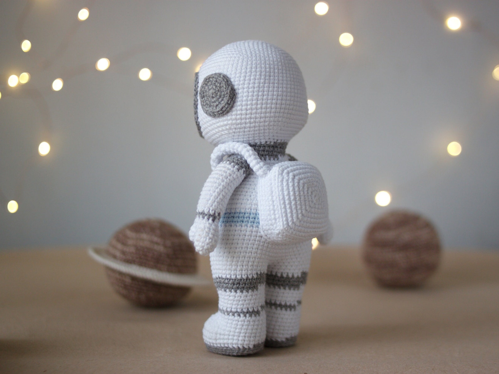ASTRONAUT Crochet Pattern in English. Amigurumi Spaceman With the ...