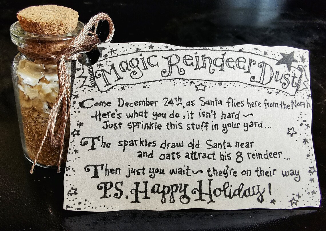Magic Reindeer Dust - Etsy Canada