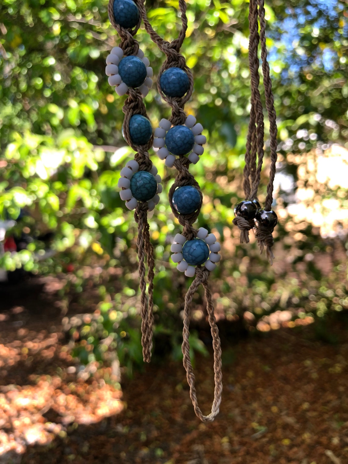 Teal Beaded Barefoot Sandals Anklet Foot Jewelry Beach - Etsy
