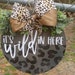 Welcome | Welcome Sign | Welcome Cheetah Print | Cheetah Print Sign ...