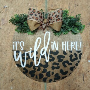 Welcome | Welcome Sign | Welcome Cheetah Print | Cheetah Print Sign ...