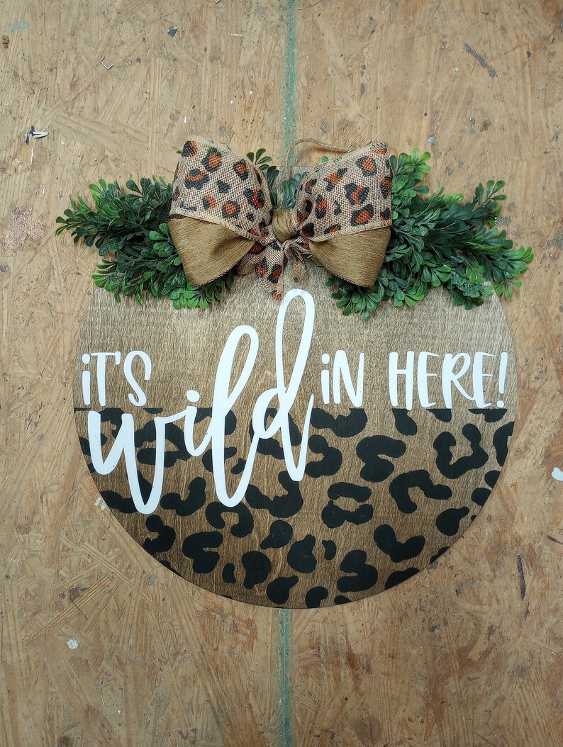 Welcome Welcome Sign Welcome Cheetah Print Cheetah Print - Etsy
