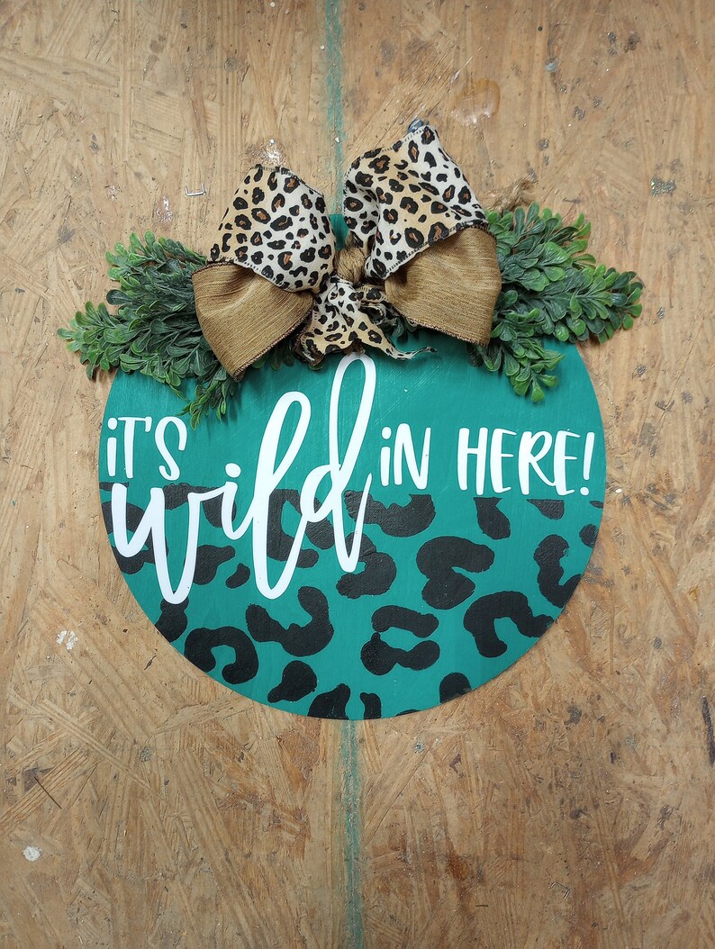 Welcome Welcome Sign Welcome Cheetah Print Cheetah Print - Etsy