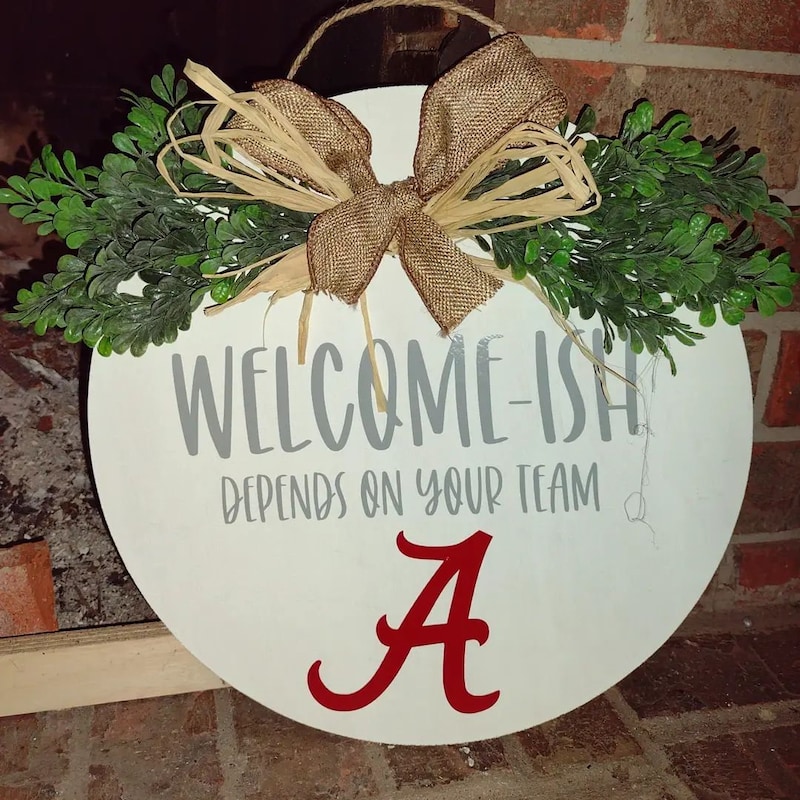College Football Porch Signs - Etsy