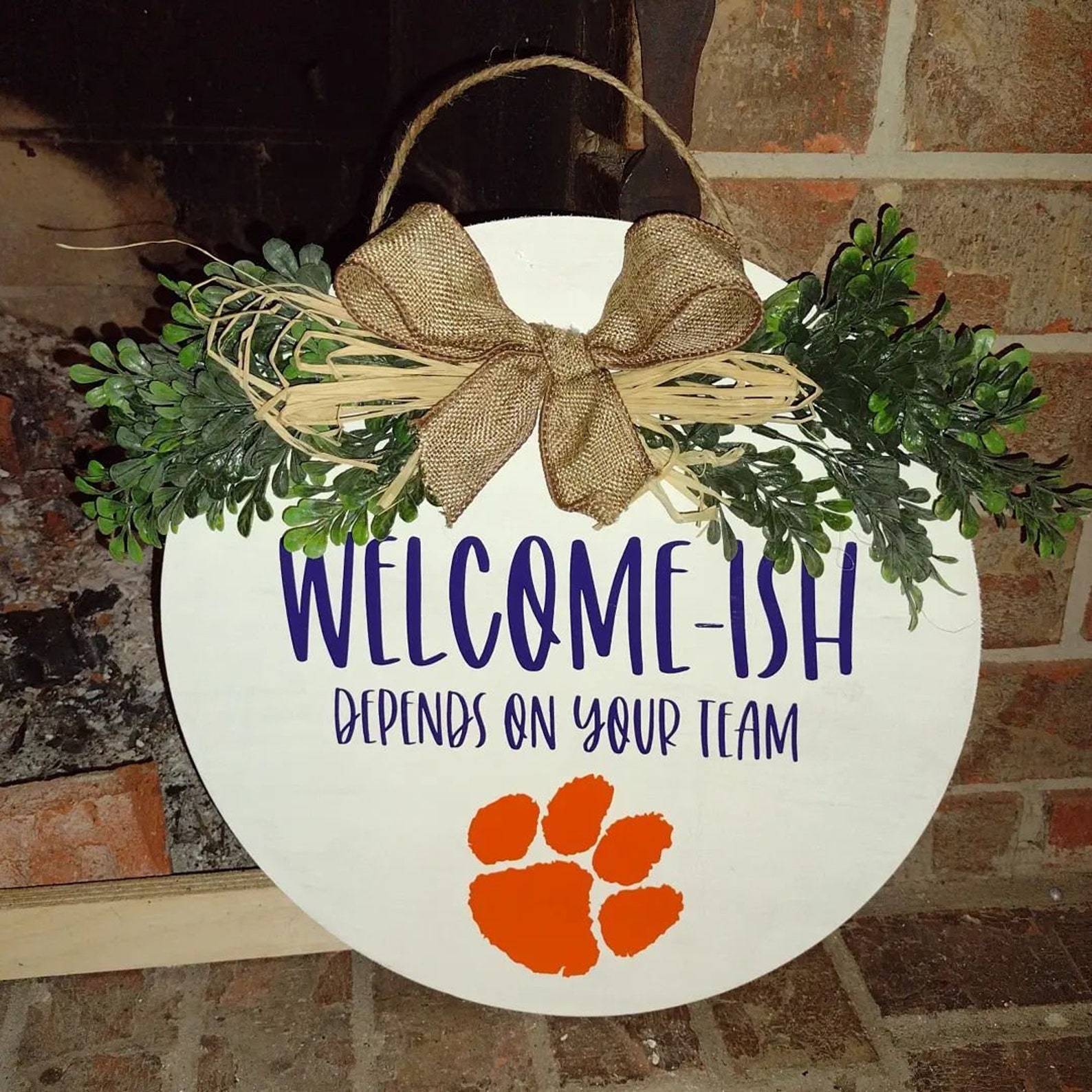 Welcome-ish Depends on Your Team College Football - Etsy