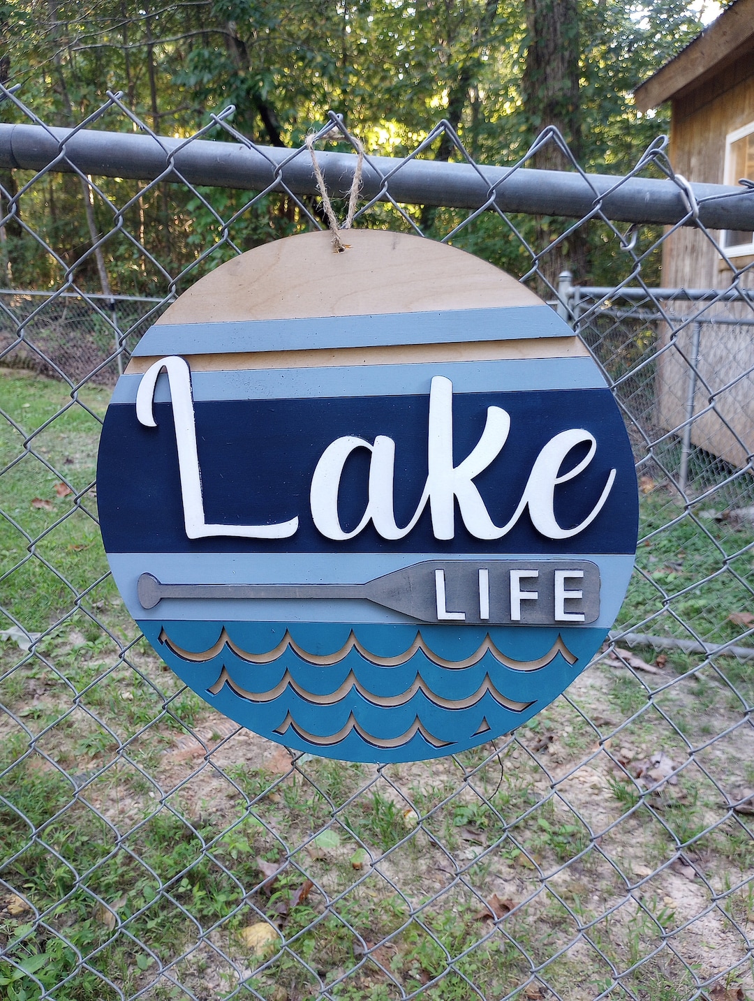 Lake Life Door Hanger - Etsy