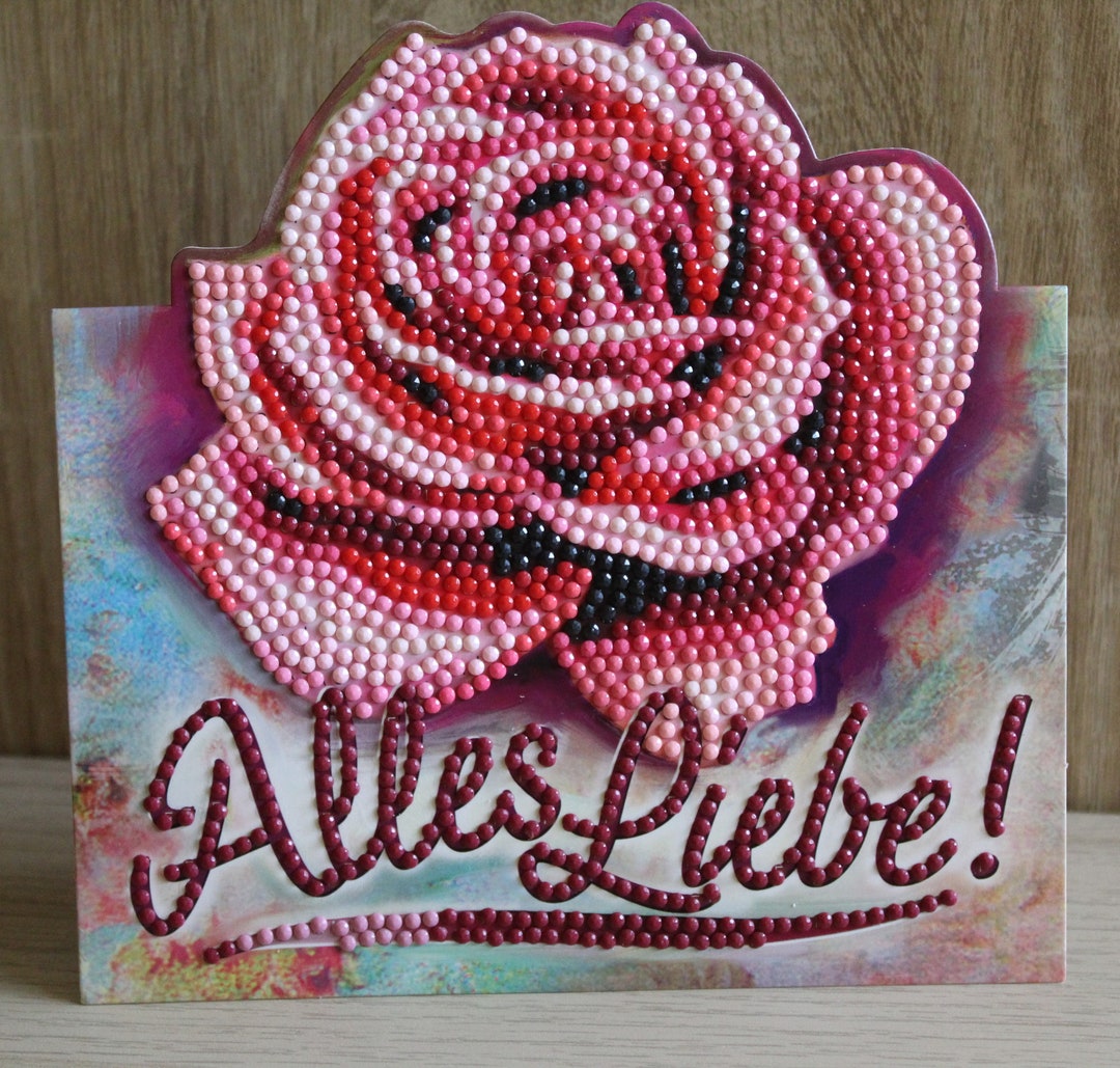 Diamond, Greeting Card, Greeting Card, Love, Congratulations Card, Rose ...
