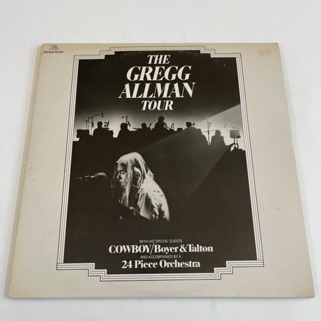 Gregg Allman - Gregg Allman Tour (1974) DOUBLE ALBUM - Etsy