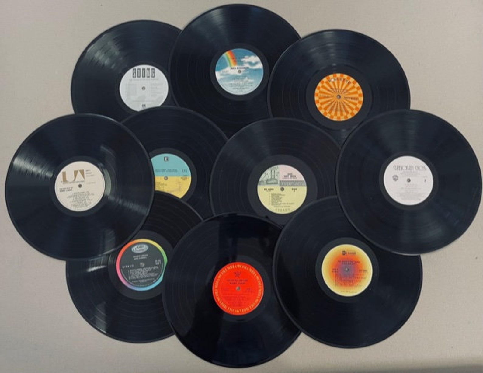 10 Bulk 12' Vinyl Records for Arts and Crafts - Etsy