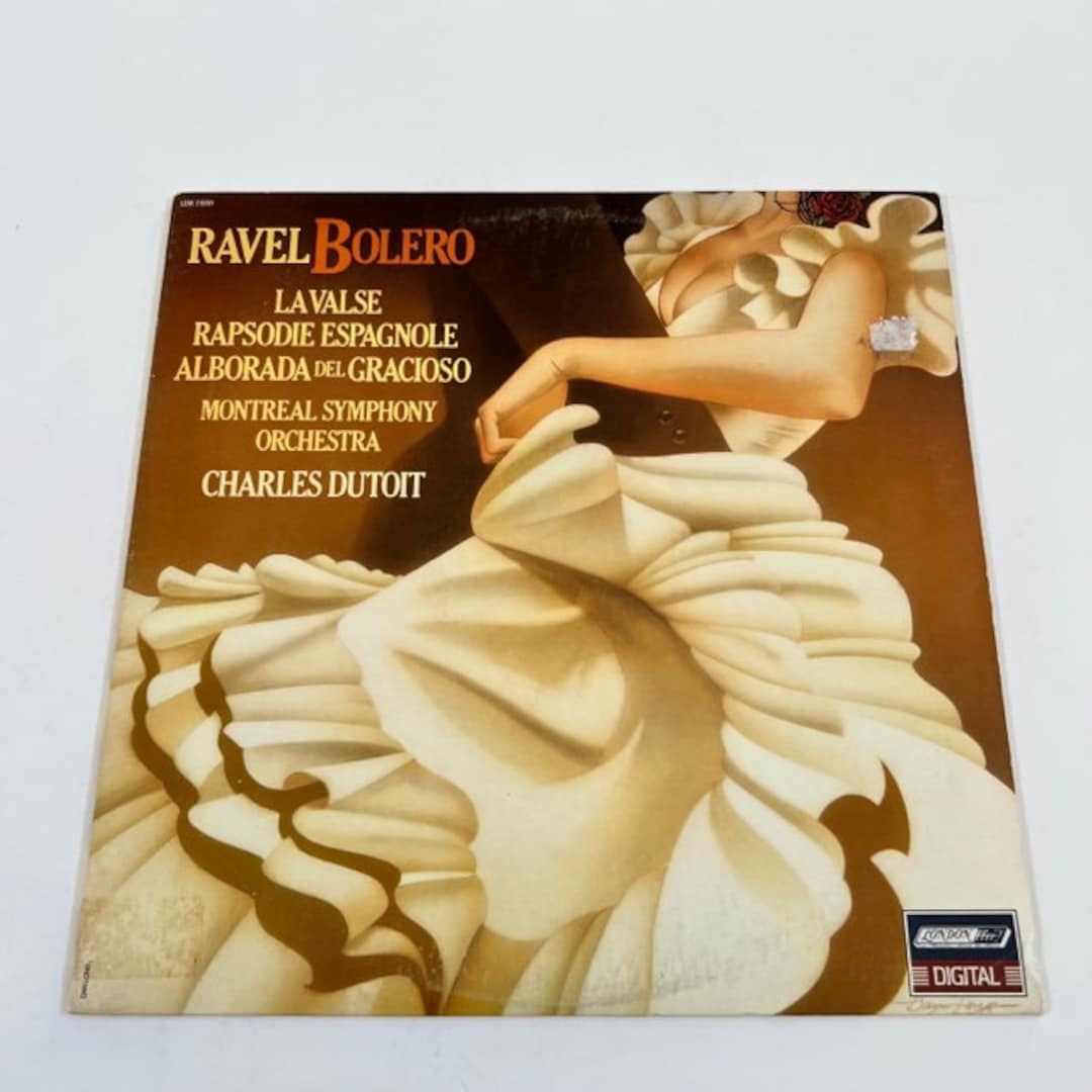 Charles Dutoit - Ravel Bolero (1982) LDR 71059 - Etsy