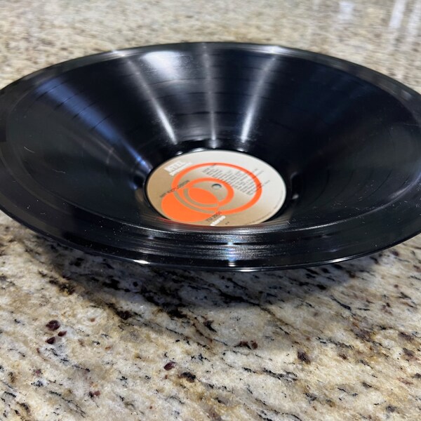 Vinyl Record Bowl - Etsy