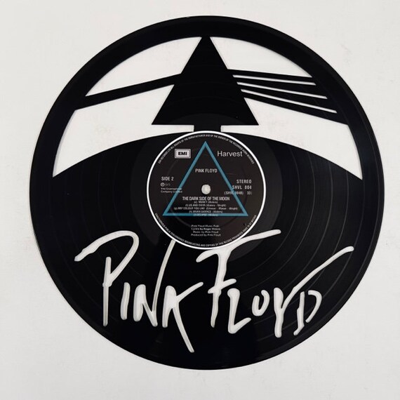 Pink Floyd Vinyl Record Art Dark Side of the Moon | Etsy