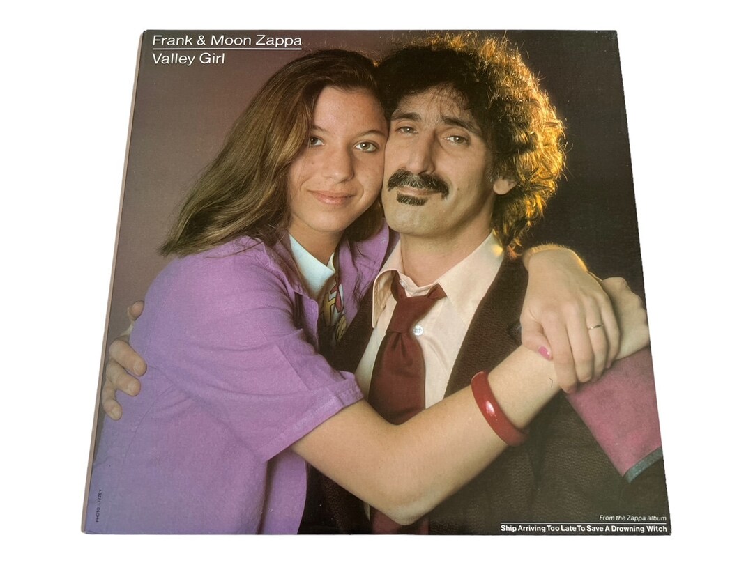 Frank and Moon Zappa - Valley Girl (1979) 12" Single - Etsy