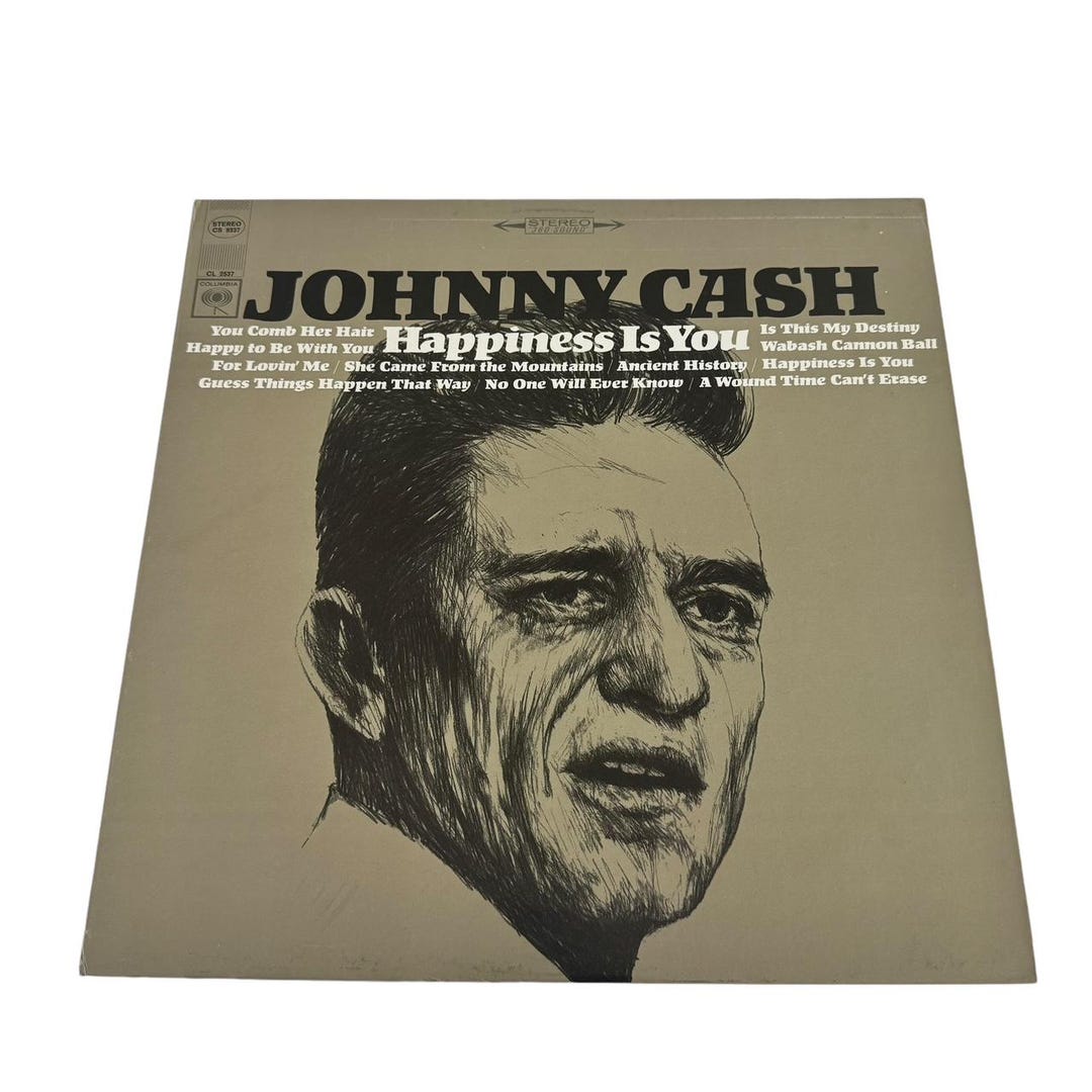 Johnny Cash - Happiness is You (1966) - Etsy