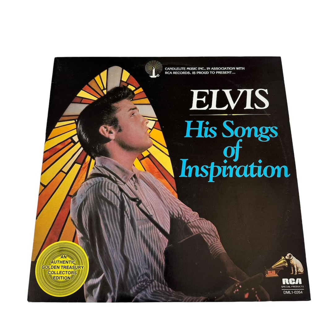 Elvis Presley - His Songs of Inspiration (1977) - Etsy