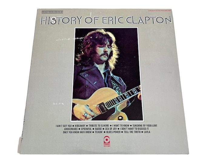 Eric Clapton History of Clapton 1972 DOUBLE ALBUM - Etsy