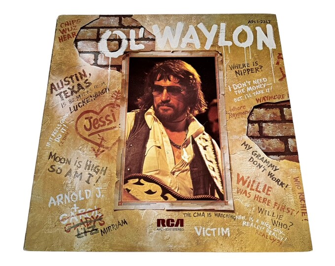 Waylon Jennings - Ol' Waylon (1977) - Etsy