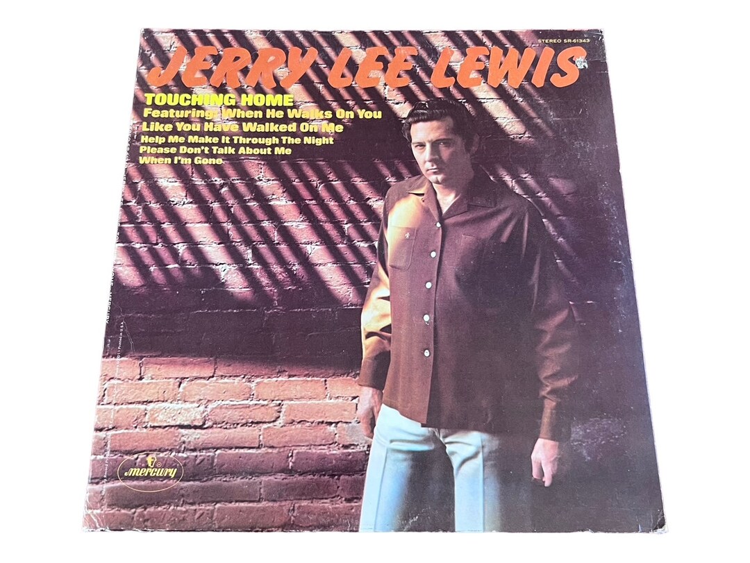 Jerry Lee Lewis - Touching Home (1971) - Etsy