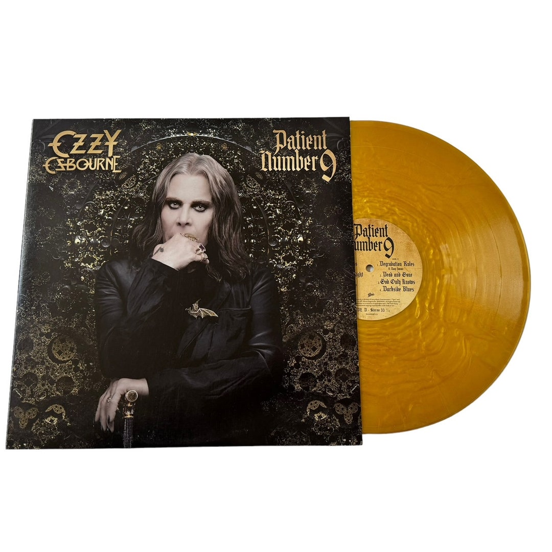 Ozzy Ozbourne - Patient Number 9 - (gold Swirl Vinyl) 180 Gram DOUBLE ...