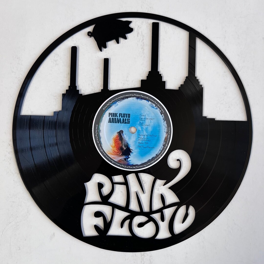 Pink Floyd Vinyl Record Art Animals - Etsy