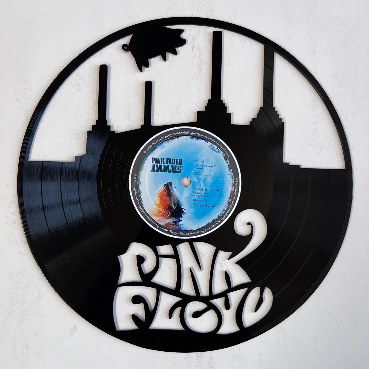 Pink Floyd Vinyl Record Art Animals - Etsy