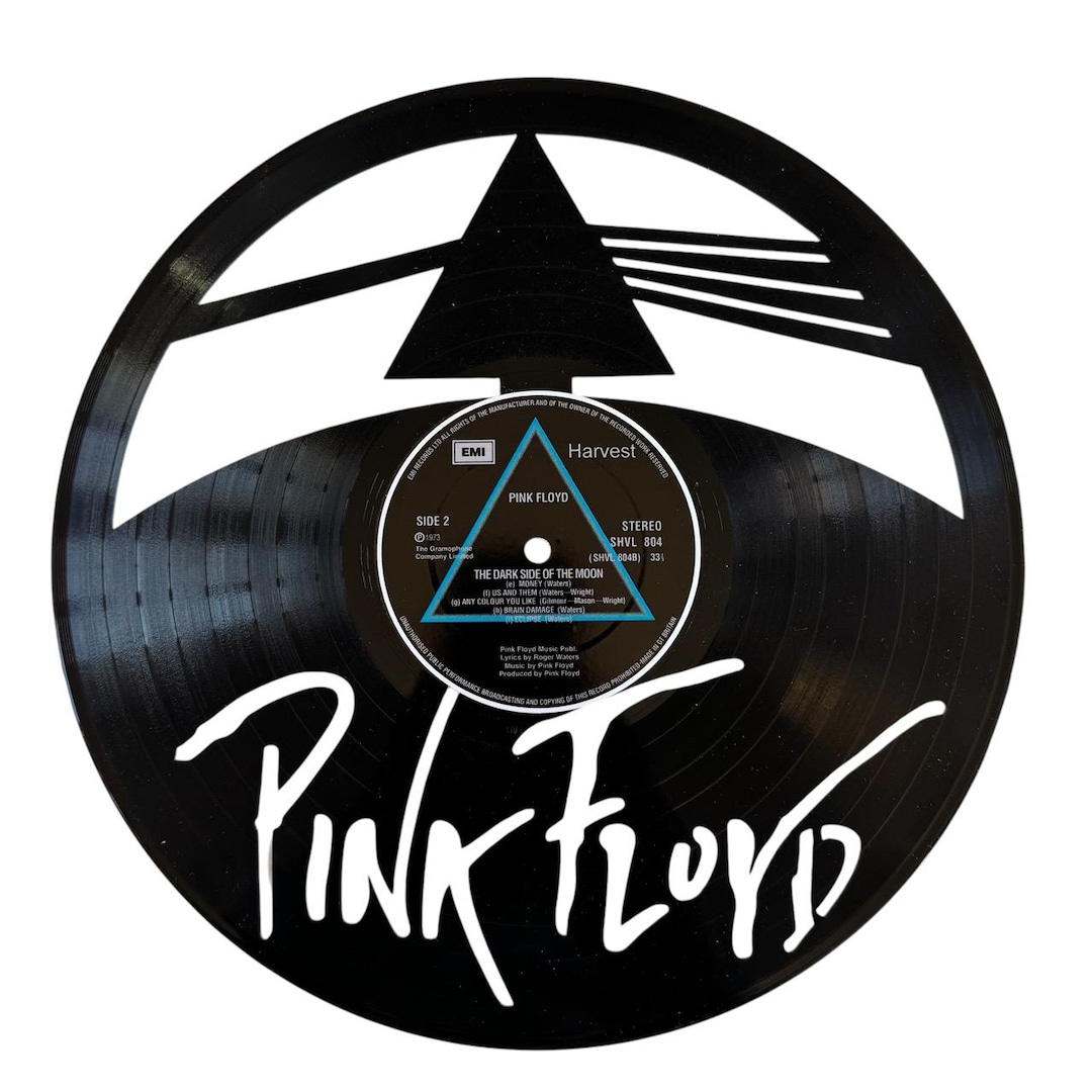 Pink Floyd Vinyl Record Art - Dark Side of the Moon - Etsy