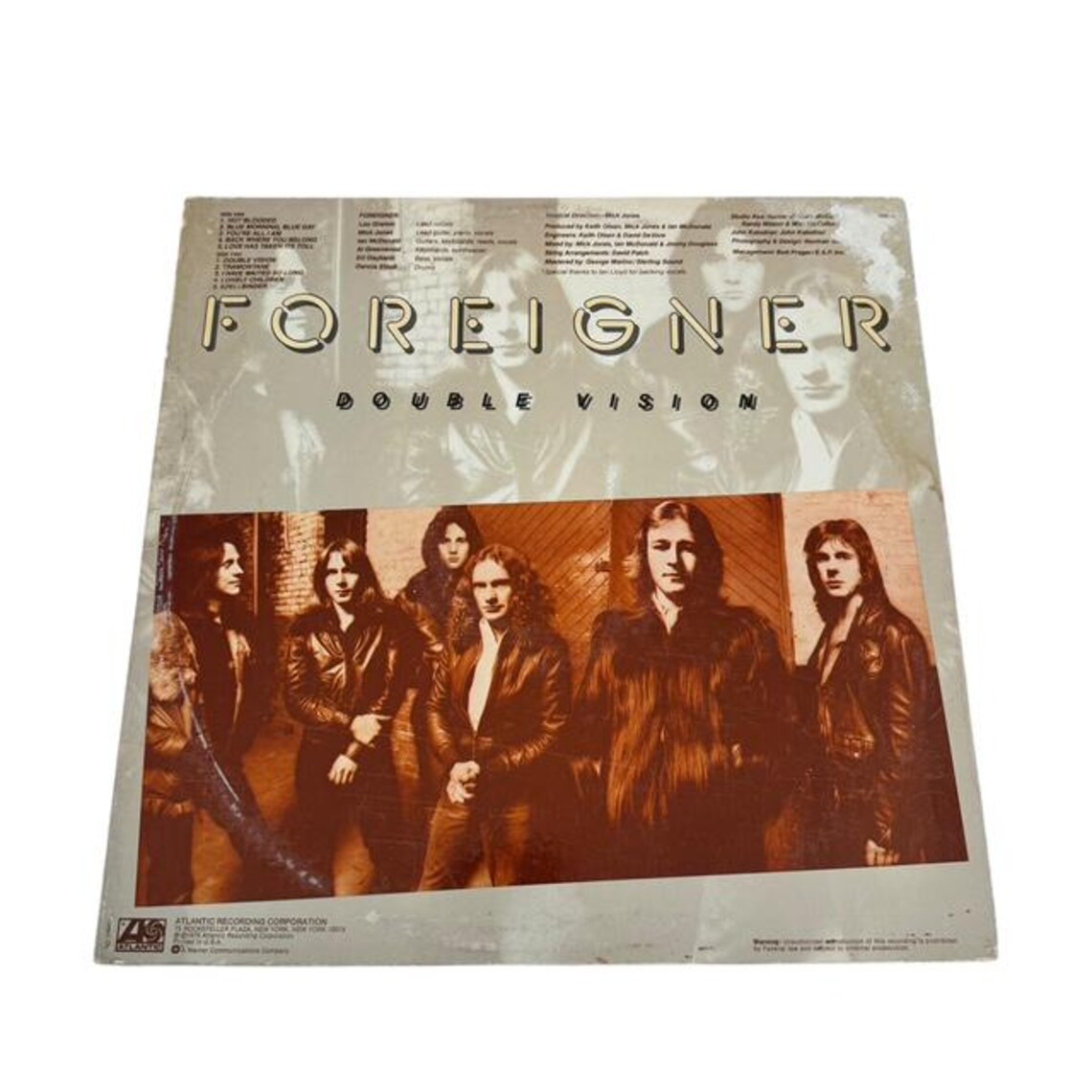 Foreigner - Double Vision (1978) - Etsy
