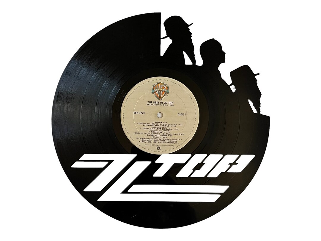 ZZ Top Vinyl Art Greatest Hits - Etsy