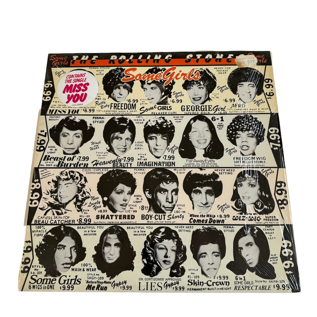Rolling Stones - Some Girls (1978) 1st Version RARE - COC 39108 - Etsy