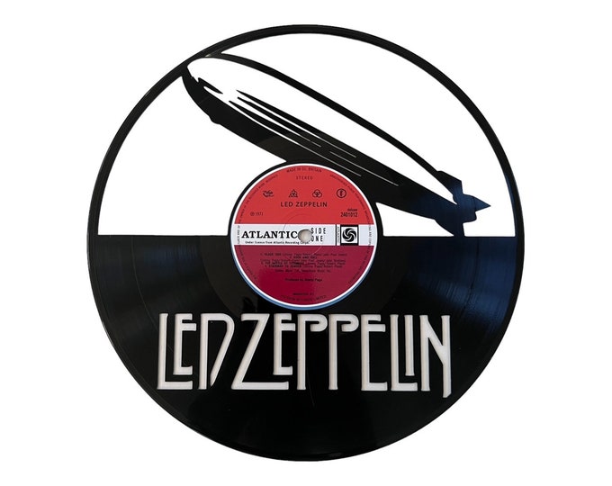 Led Zeppelin Vinyl Art - Etsy