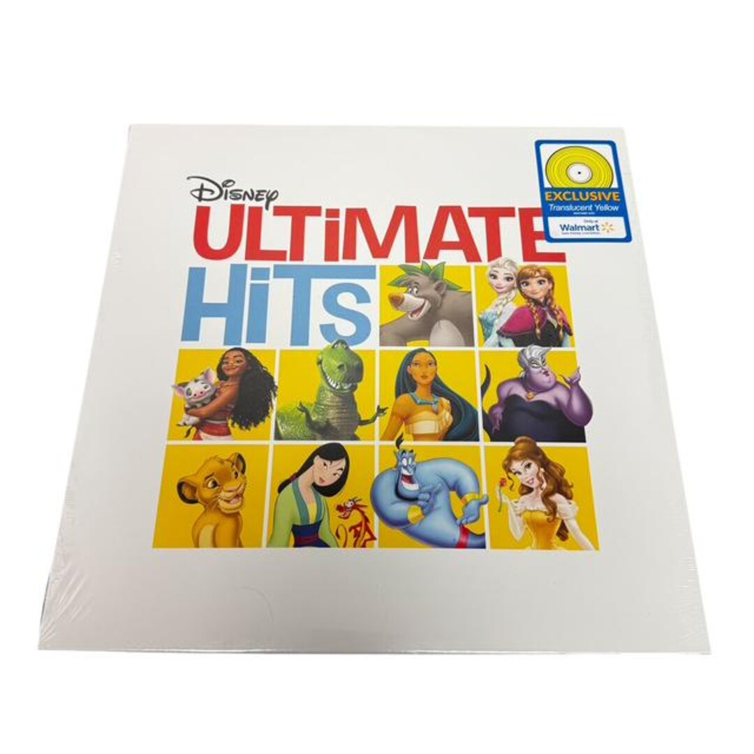 Disney Ultimate Hits - Vol 1 (2018) NEW and SEALED Yellow Vinyl Album ...