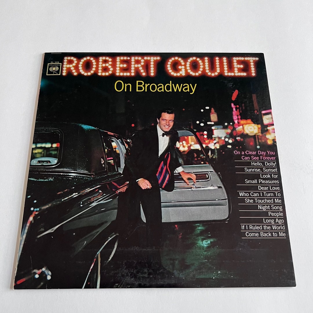 Robert Goulet - in Person (1963) Live - Etsy