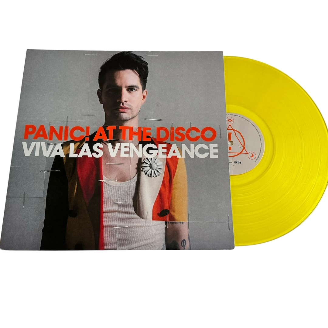 Panic at the Disco - Viva Las Vengeance - Yellow Colored Vinyl Album - Etsy