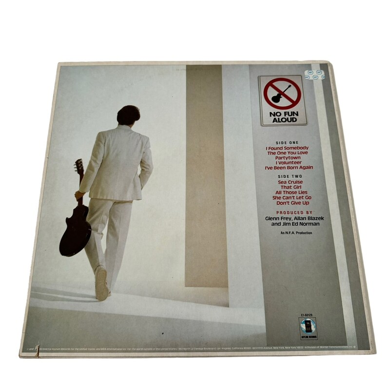 Glenn Frey - No Fun Aloud (1982) - Etsy