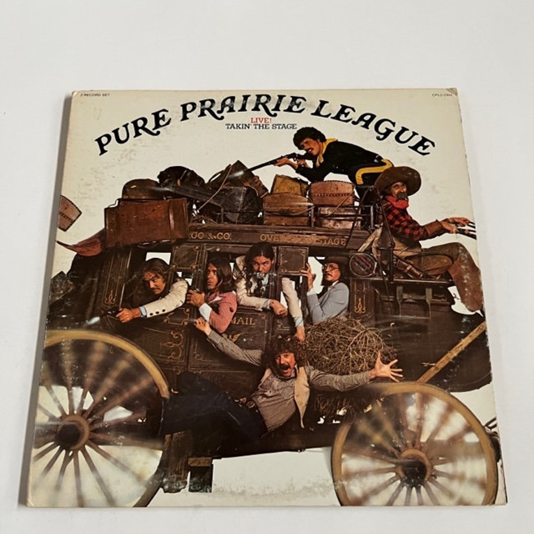 Pure Prairie League - Takin' the Stage (1977) LIVE DOUBLE ALBUM - Etsy