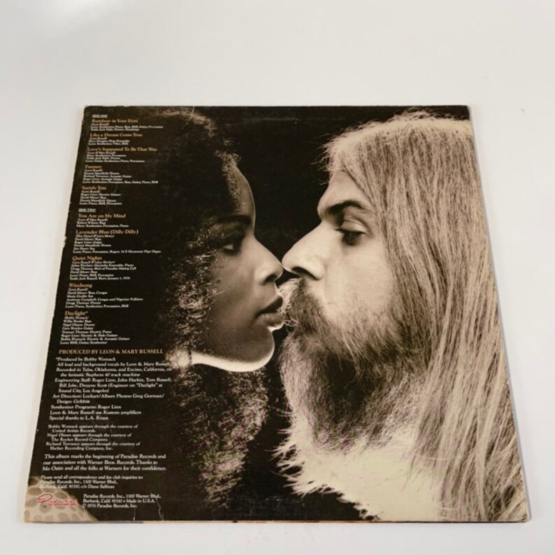 Leon and Mary Russell Wedding Album 1976 - Etsy